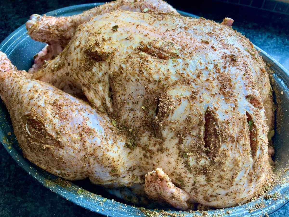 Amish Thanksgiving Turkey with Savory Spices - Right At Home with Violet