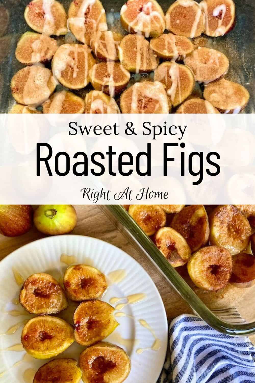 Easy Baked Figs - Right At Home with Violet