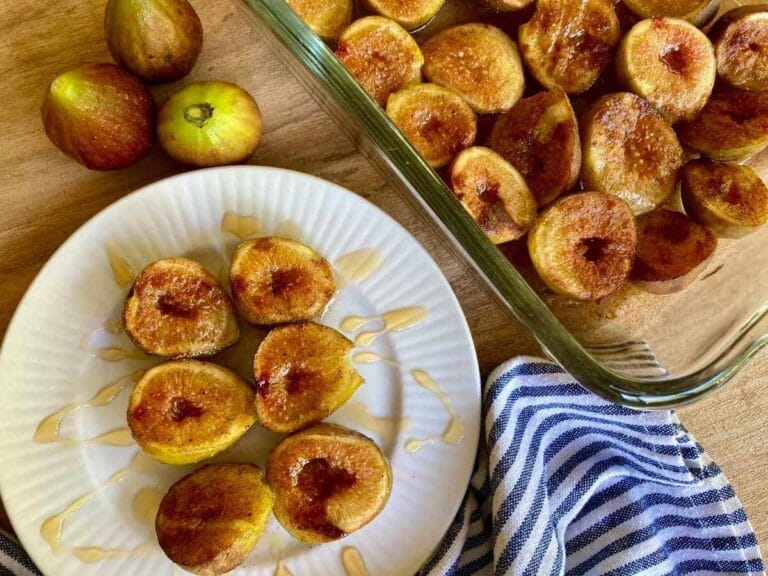 Easy Healthy Baked Figs (No Added Sugar) - Right At Home with Violet