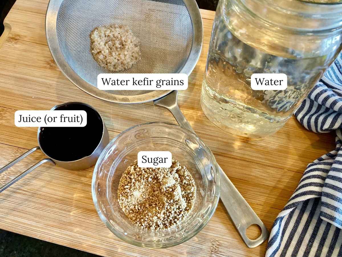 Complete Guide to Making Water Kefir - Right At Home with Violet