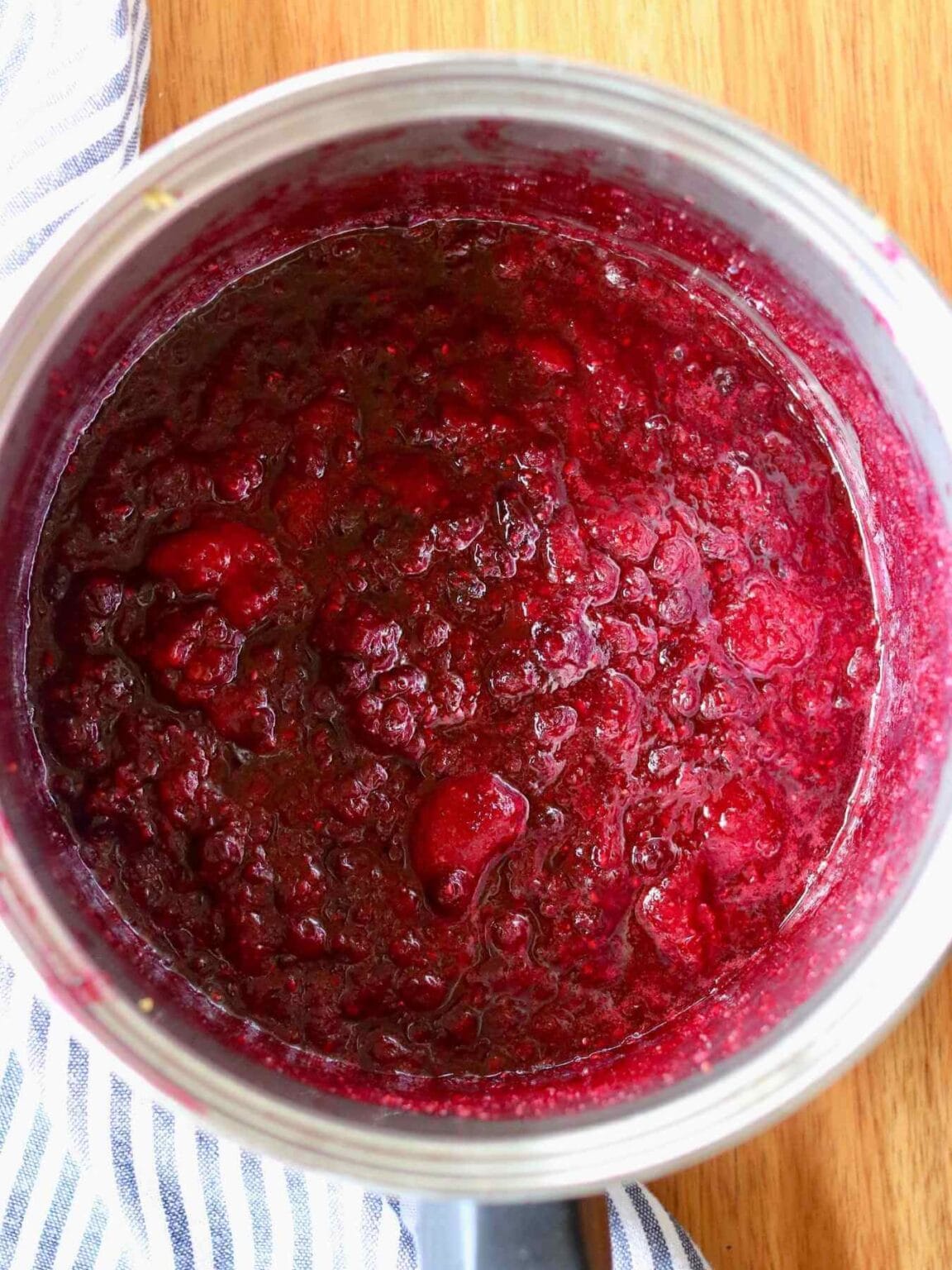 Naturally Sweetened Mixed Berry Compote - Right At Home with Violet