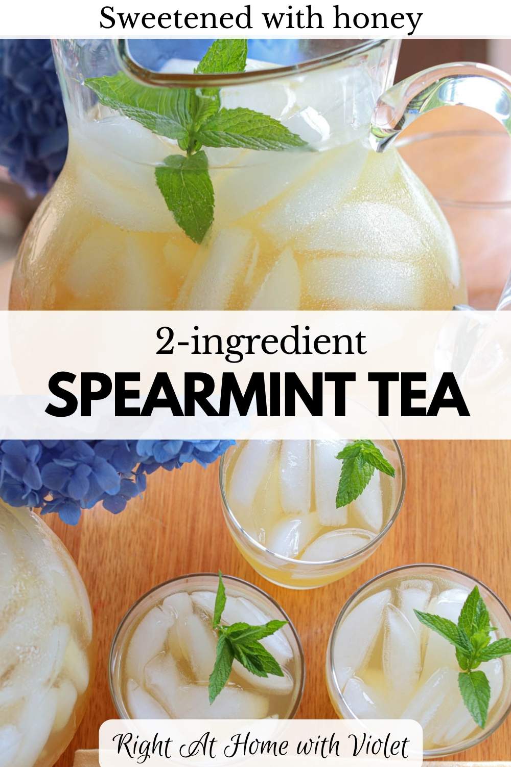 How to Make Spearmint Tea - Right At Home with Violet